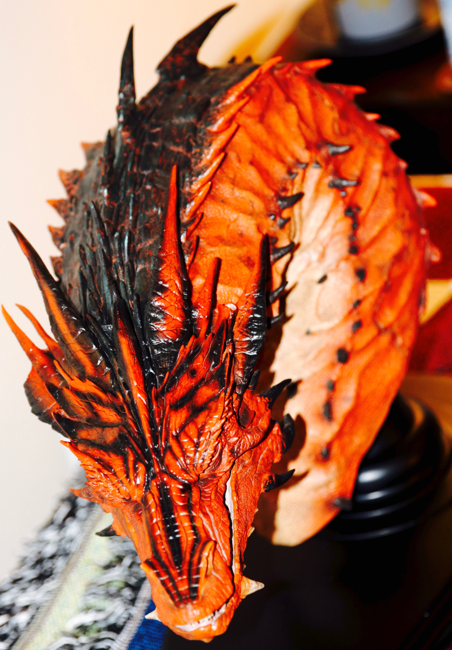 Weta’s Smaug the Terrible Bust – Benjamin Sumner's Website